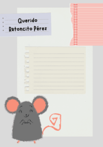 9 Cartas para el Ratón Pérez: plantillas + tips | TodoSobreColores