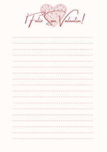 21 Cartas para el Día de San Valentín: plantillas + tips | TodoSobreColores